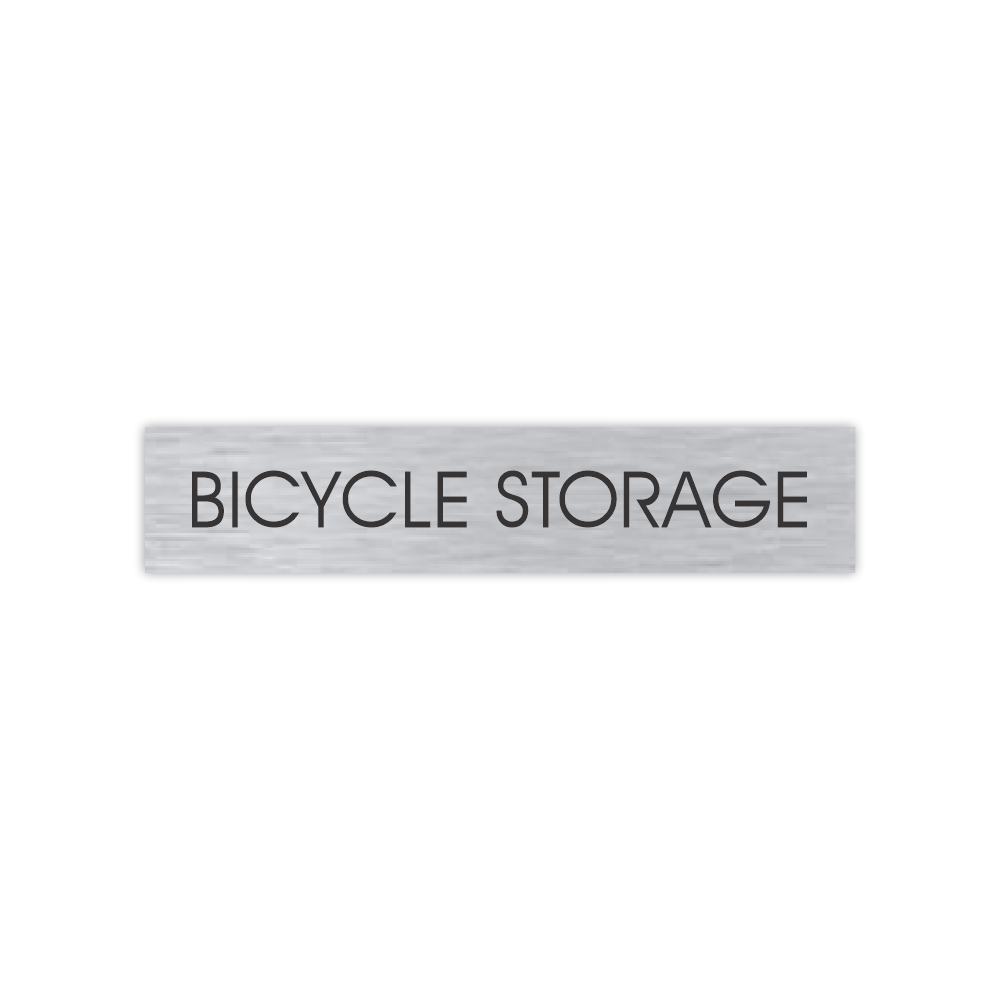 BICYCLE STORAGE SIGN - My Sign Station