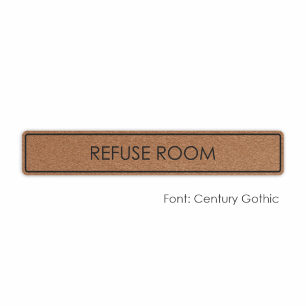Engraved Room ID Sign - My Sign Station