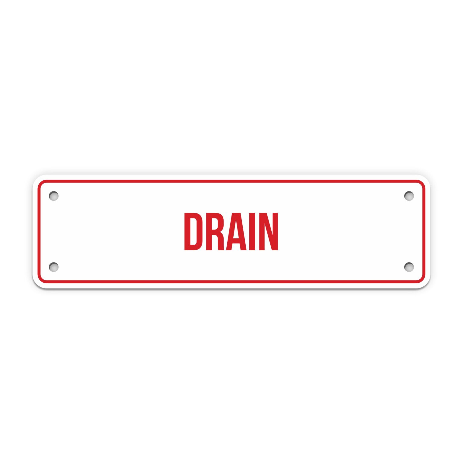 DRAIN SIGN - My Sign Station