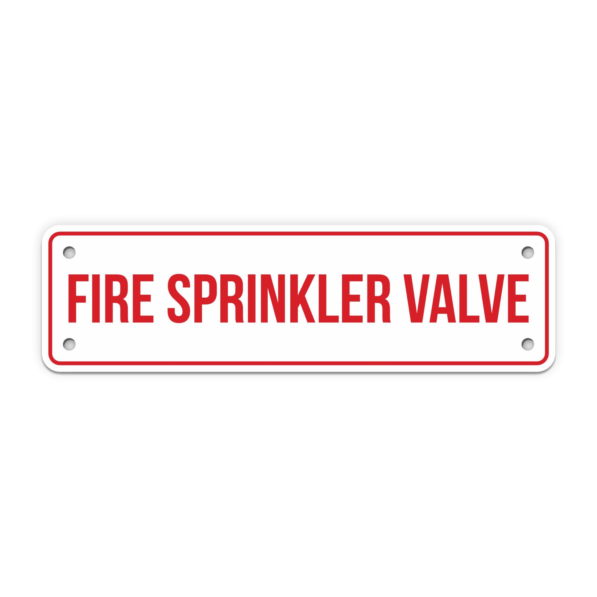 FIRE SPRINKLER VALVE SIGN - My Sign Station