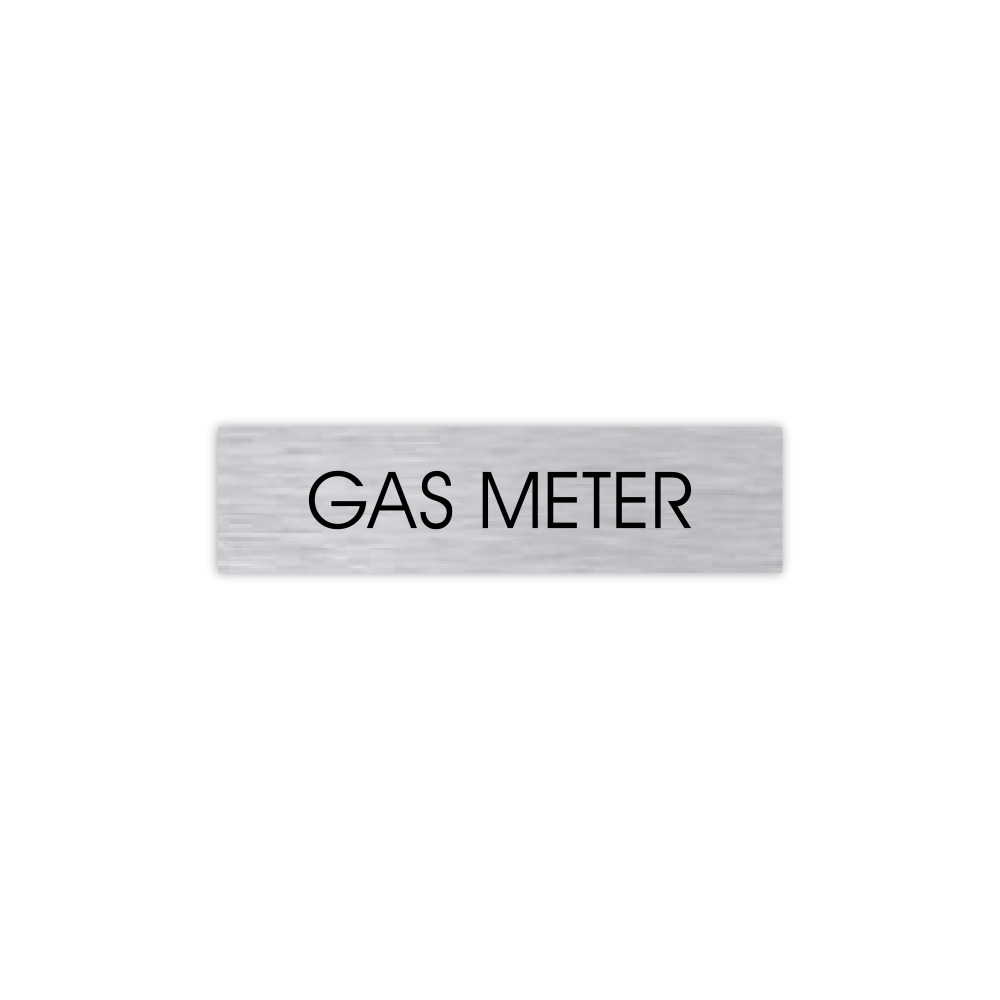 GAS METER SIGN - My Sign Station
