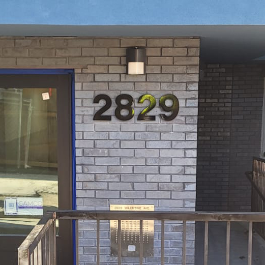 Exterior Address Signs - My Sign Station