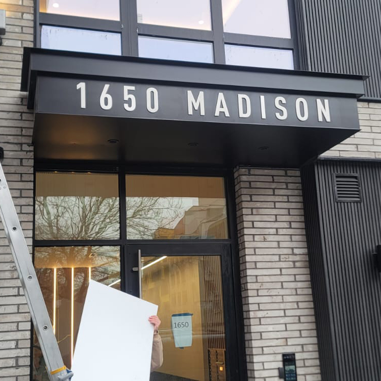 Exterior Address Signs - My Sign Station