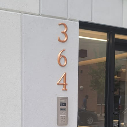 Exterior Address Signs - My Sign Station