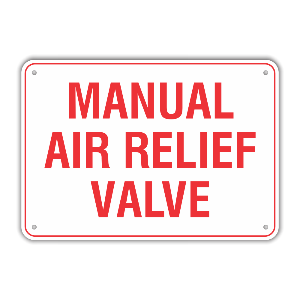 MAIN AIR RELIEF SIGN - My Sign Station