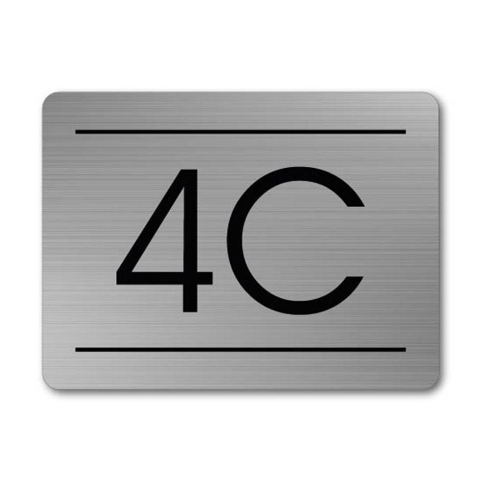 APARTMENT NUMBER, 4C - My Sign Station