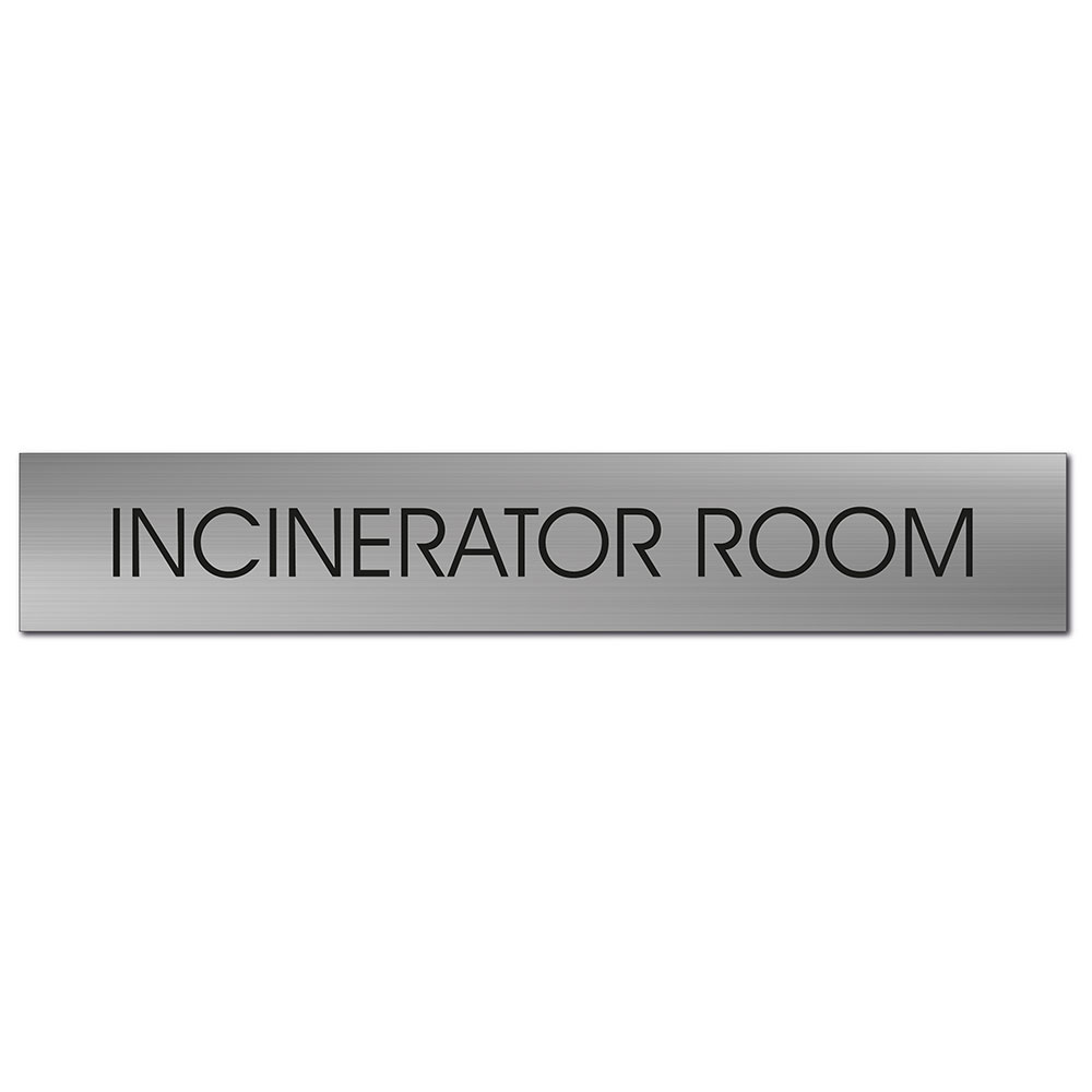 INCINERATOR ROOM SIGN - My Sign Station
