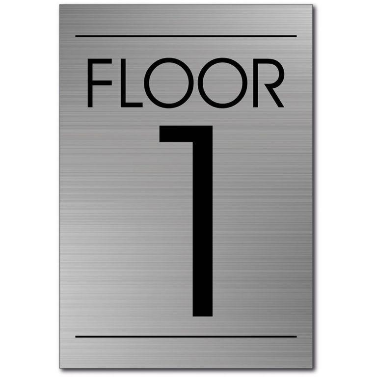 FLOOR 1 SIGN - My Sign Station
