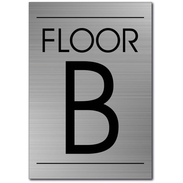 FLOOR B SIGN - My Sign Station