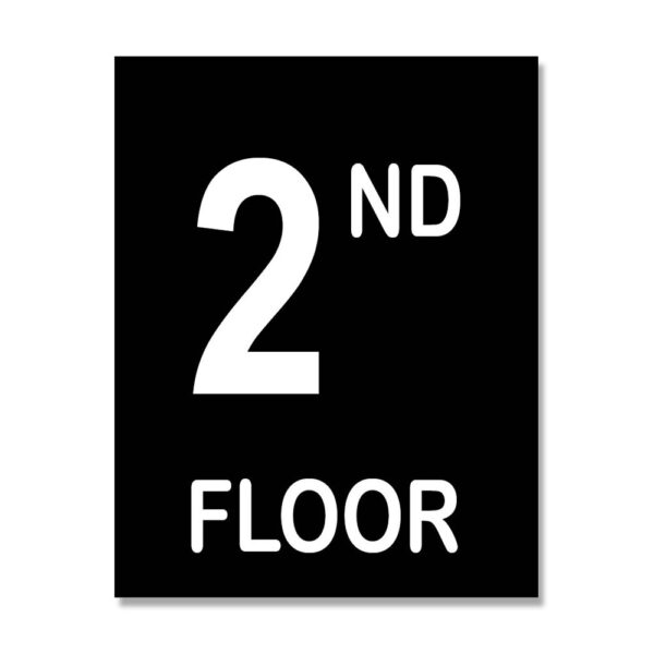 2ND FLOOR SIGN - My Sign Station