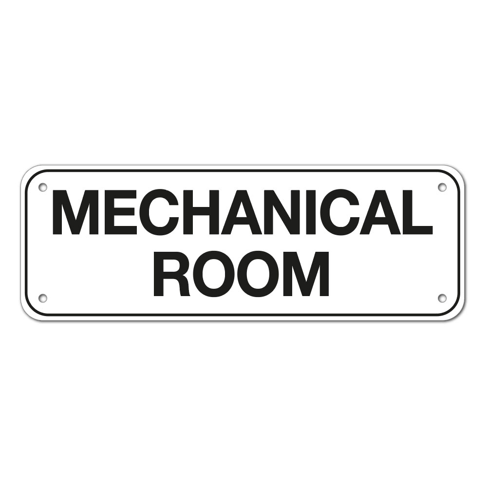 MECHANICAL ROOM SIGN - My Sign Station