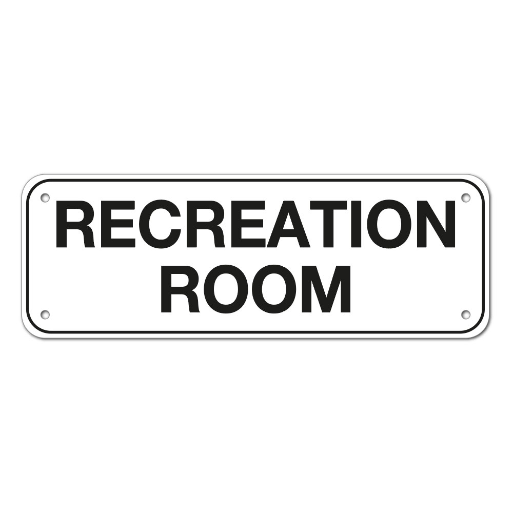 RECREATION ROOM SIGN - My Sign Station