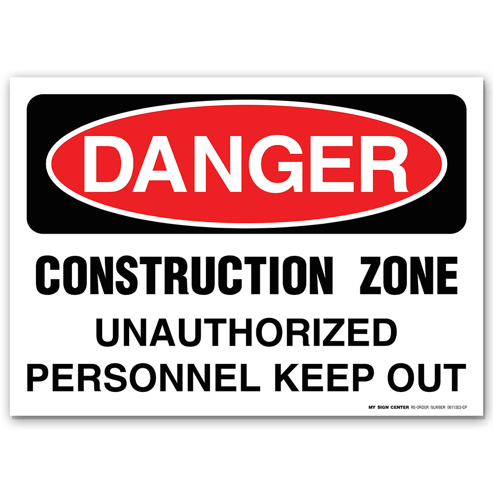 Work Zone Sign