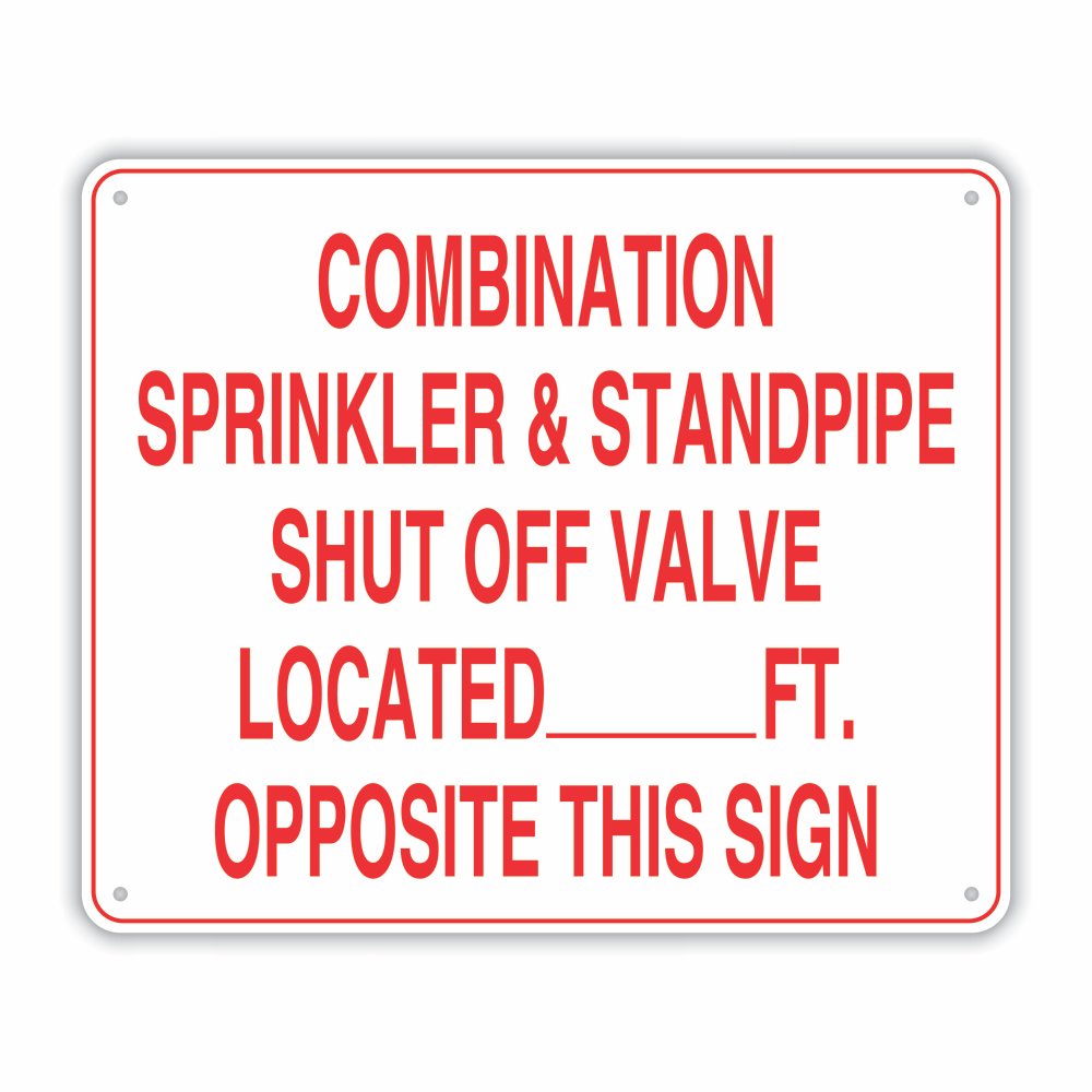 TEMPORARY STANDPIPE SIGN - My Sign Station