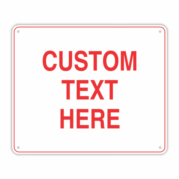 CUSTOM SPRINKLER SIGN - My Sign Station