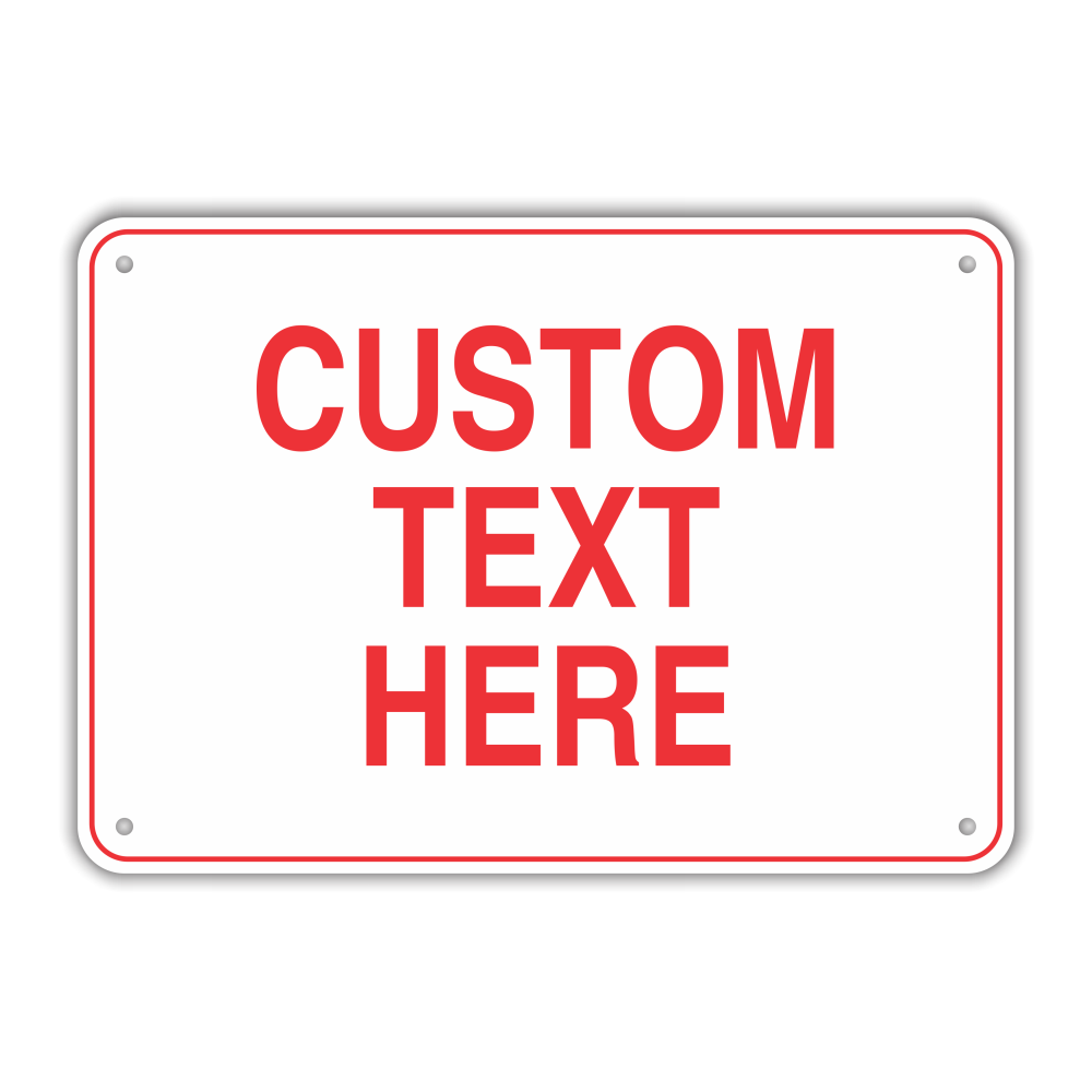CUSTOM SPRINKLER SIGN - My Sign Station