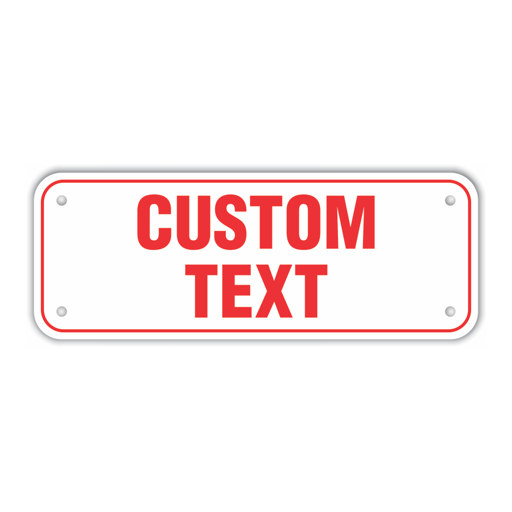 CUSTOM SPRINKLER SIGN - My Sign Station