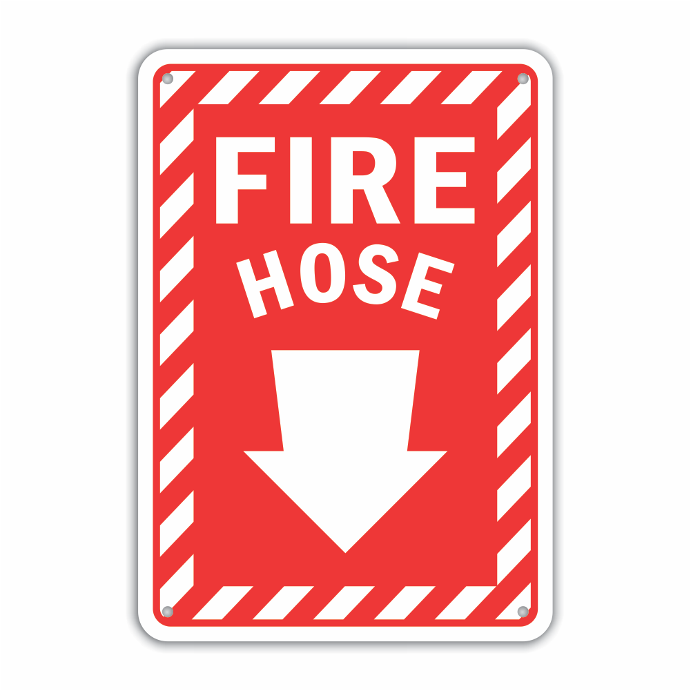 FIRE HOSE SIGN - My Sign Station