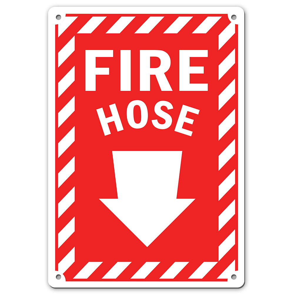 FIRE HOSE SIGN - My Sign Station
