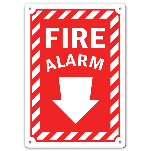 FIRE ALARM SIGN - My Sign Station