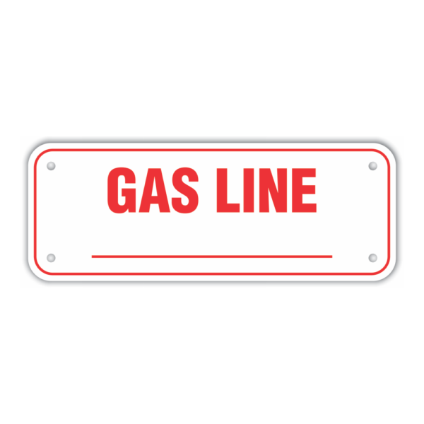 GAS LINE SIGN - My Sign Station