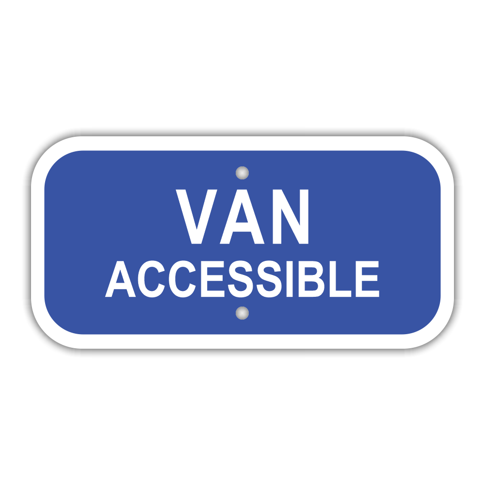 Van Accessible Sign - My Sign Station