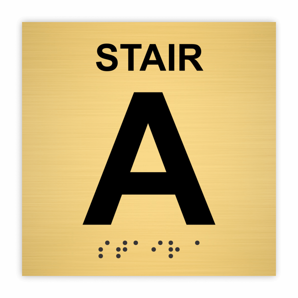 ADA Stair Sign - My Sign Station