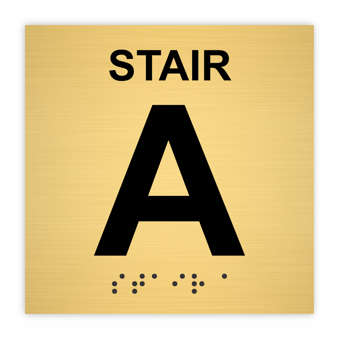 ADA Stair Sign - My Sign Station