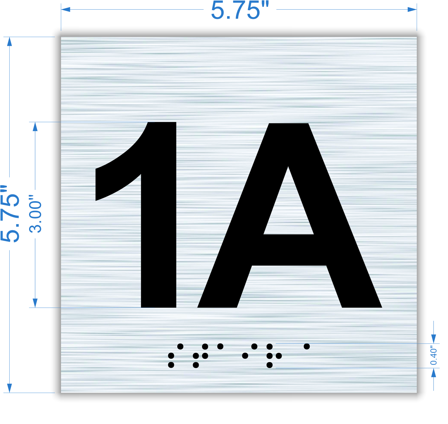 ADA CUSTOM APT Sign - My Sign Station