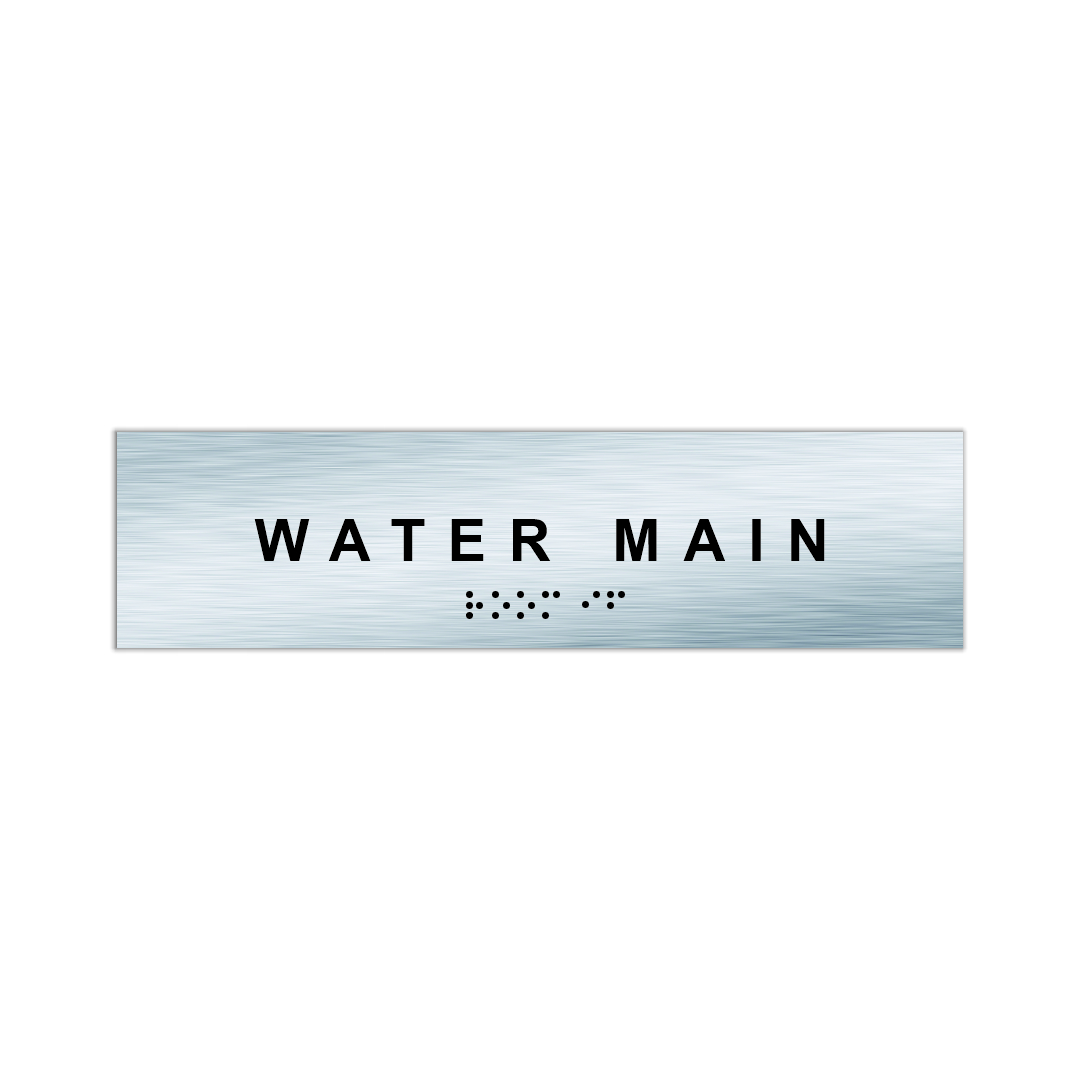 ADA WATER MAIN SIGN - My Sign Station