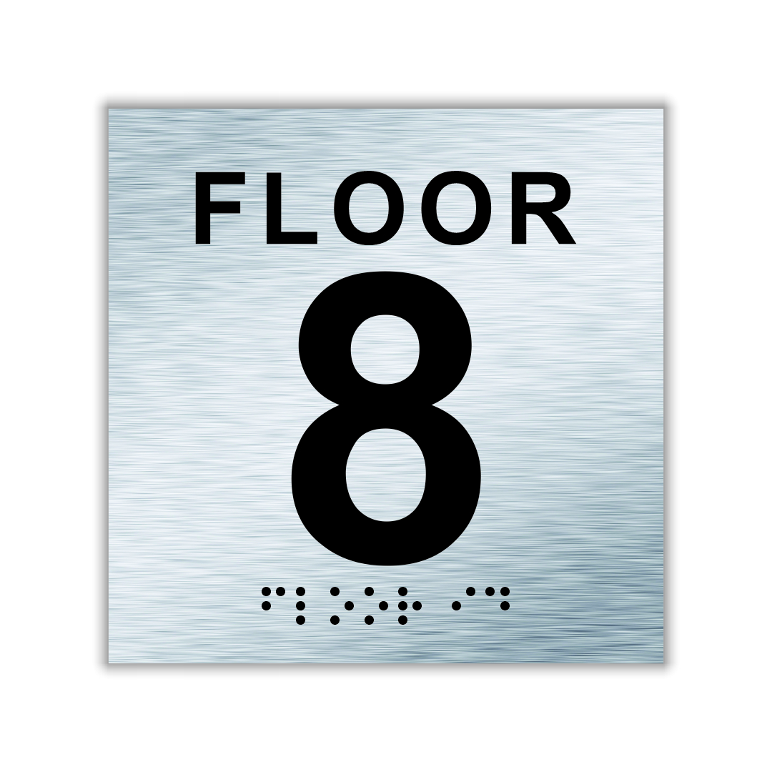 ADA FLOOR 8 SIGN - My Sign Station