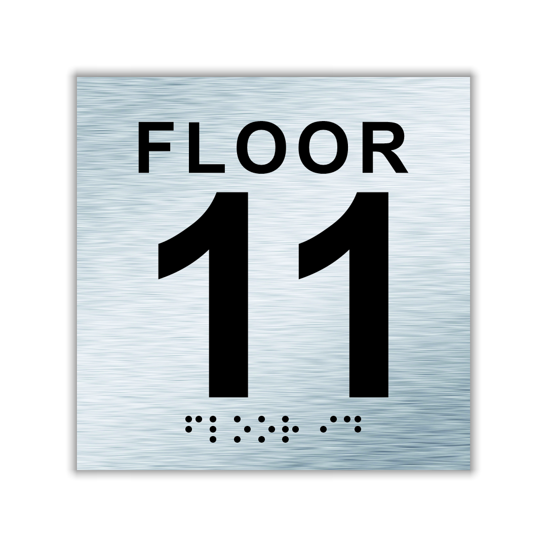 ADA FLOOR 11 SIGN - My Sign Station