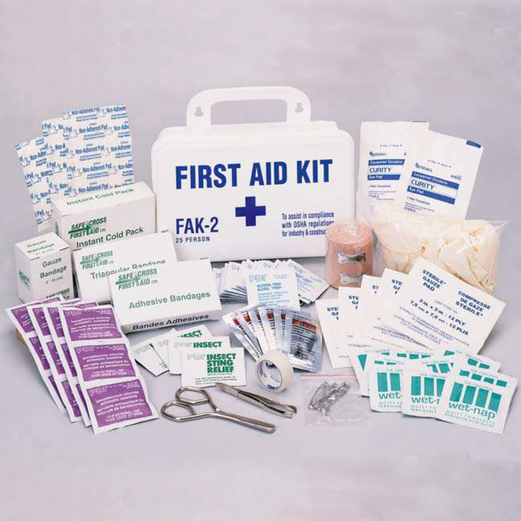 FIRST AID KIT 25 PERSONS - My Sign Station