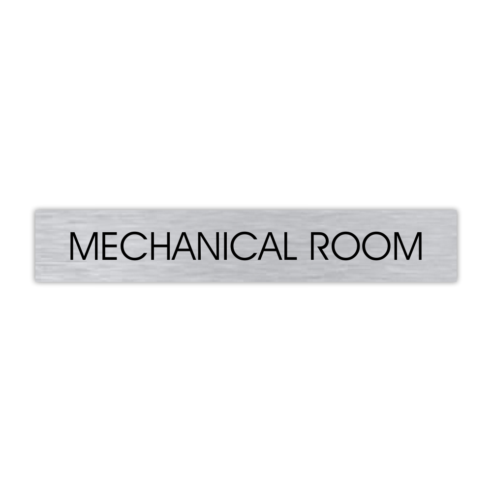 MECHANICAL ROOM SIGN - My Sign Station
