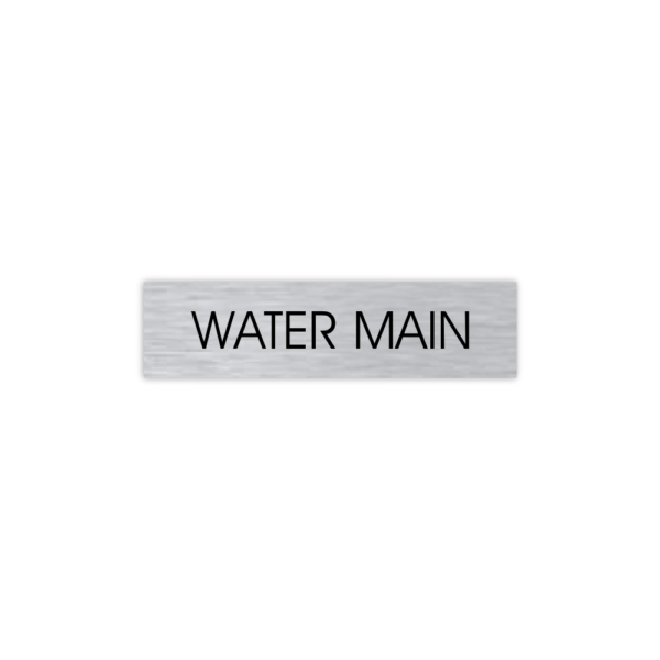 WATER MAIN SIGN - My Sign Station