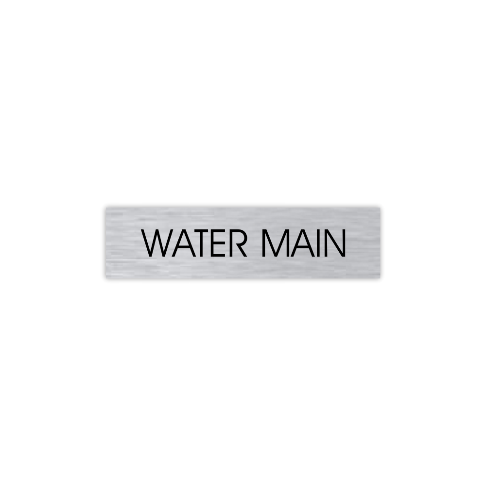 WATER MAIN SIGN - My Sign Station