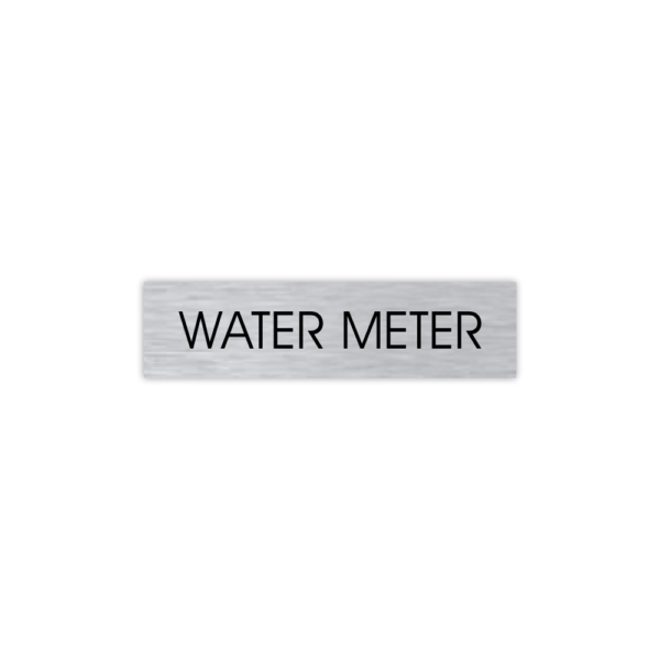 WATER METER SIGN - My Sign Station