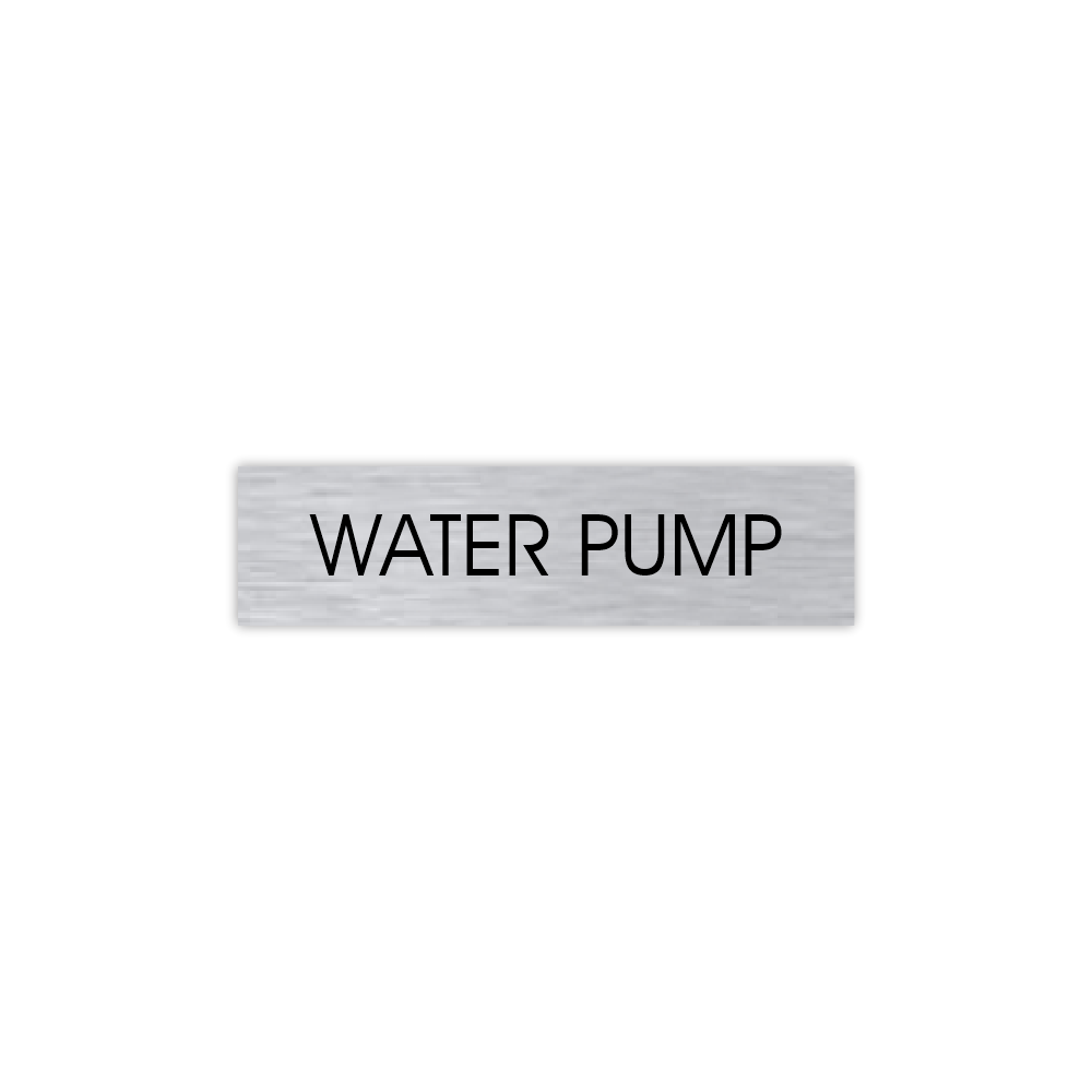 WATER PUMP SIGN - My Sign Station