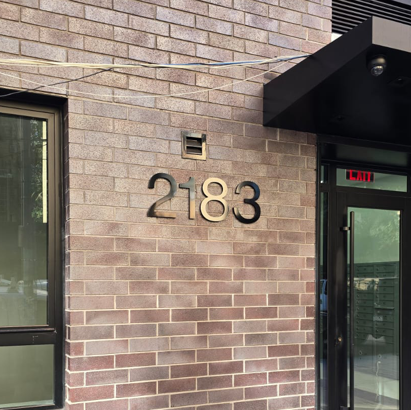 Exterior Address Signs - My Sign Station