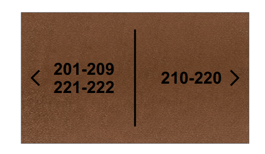 Engraved Floor directional Sign - My Sign Station