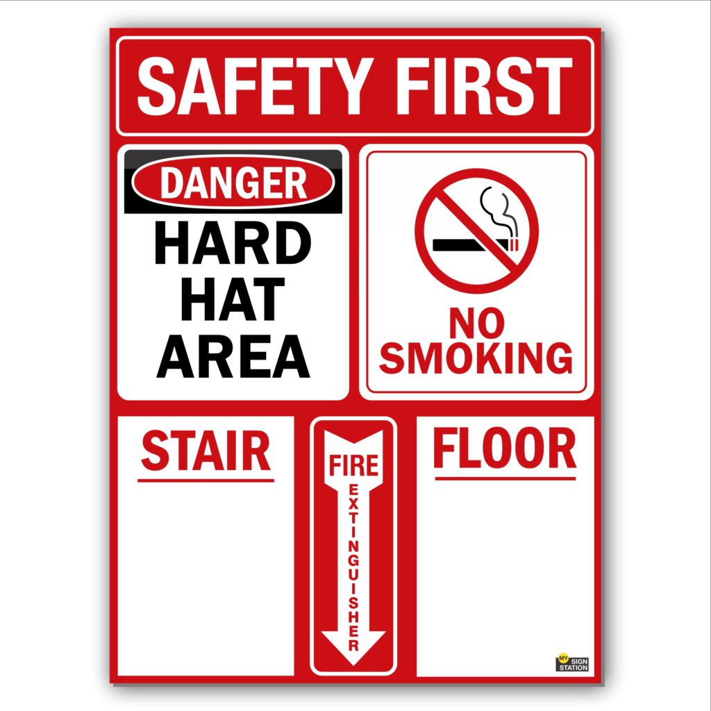 Safety Sign Combo - My Sign Station